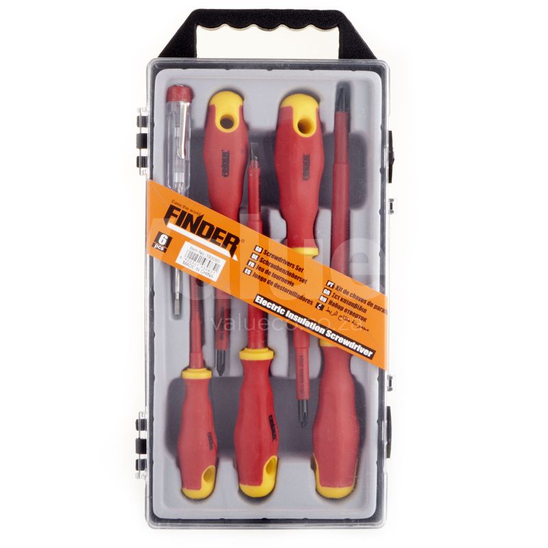 Finder Electric Inslation Screwdrivers 6Pcs – Value Co – South Africa