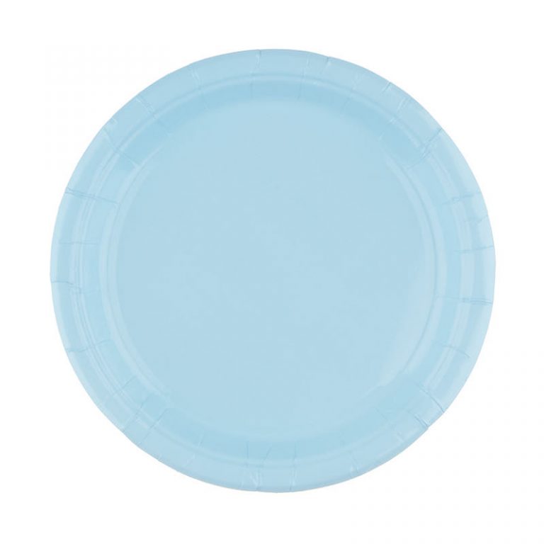 Paper Plate Light Blue Small 10Pc 1216-094 – Value Co – South Africa
