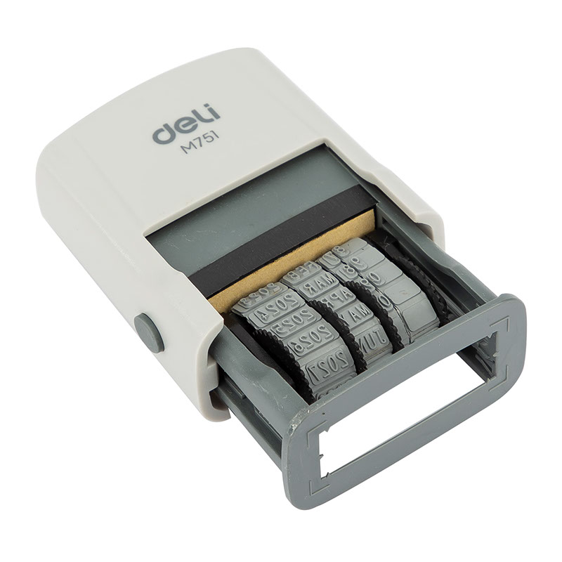 Deli Date Stamp Day/Month/Year,4.6Mm Height Letter – Value Co – South ...