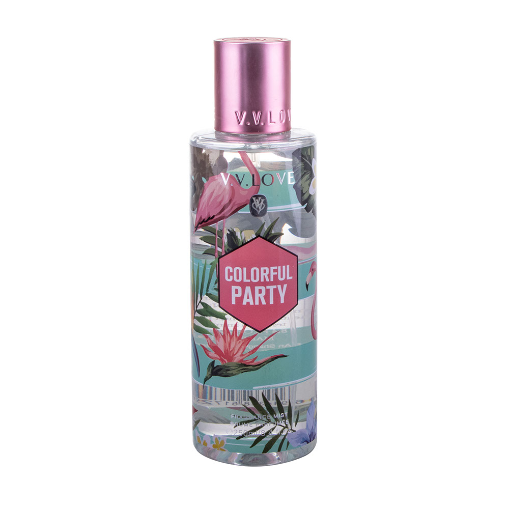 V.V Love Colorful Party Fragrance Mist 250Ml – Value Co – South Africa